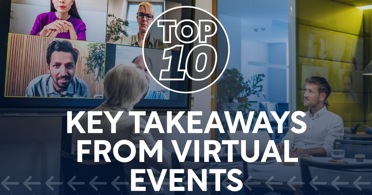 Top 10 Key Takeaways from Virtual Events | Procurement Magazine