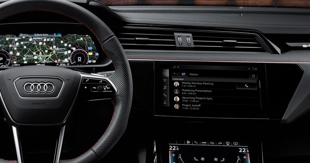 Cisco delivers first app for hybrid work to Audi vehicles | Technology ...