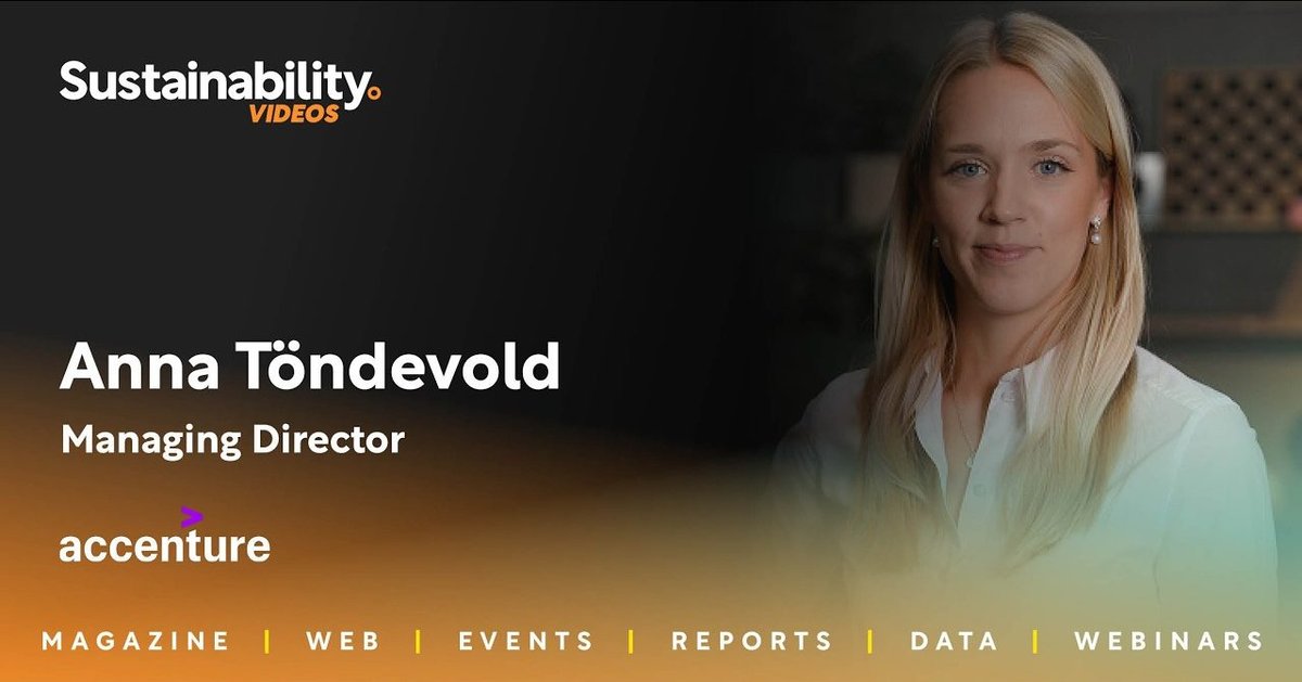 Anna Töndevold: Redefining Sustainability Strategy | Supply Chain Digital