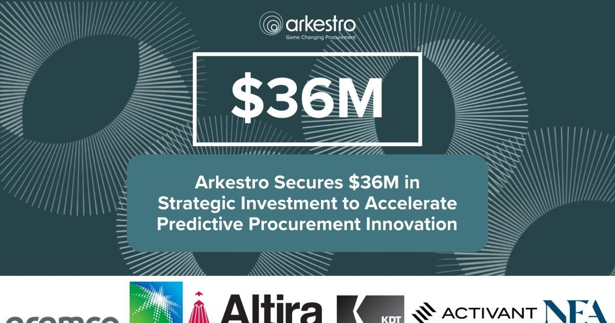 New Investment Boosts Arkestro's AI for Supply Chains | Supply Chain ...