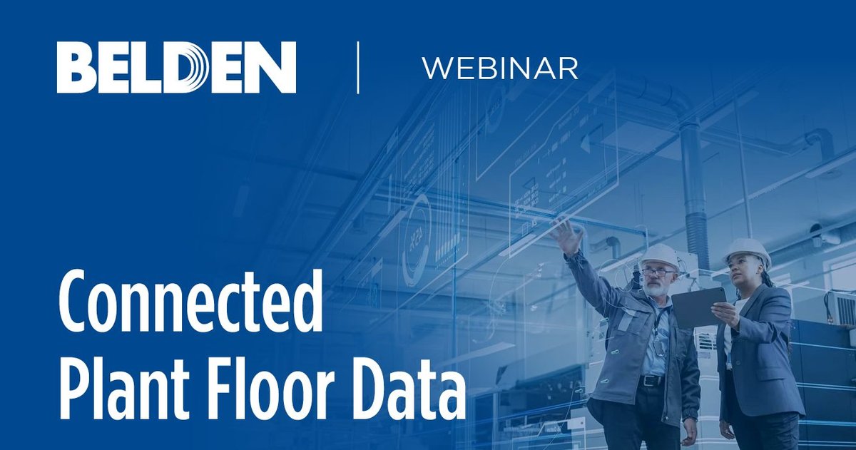 Connected plant floor data: Efficiency, visibility & control ...