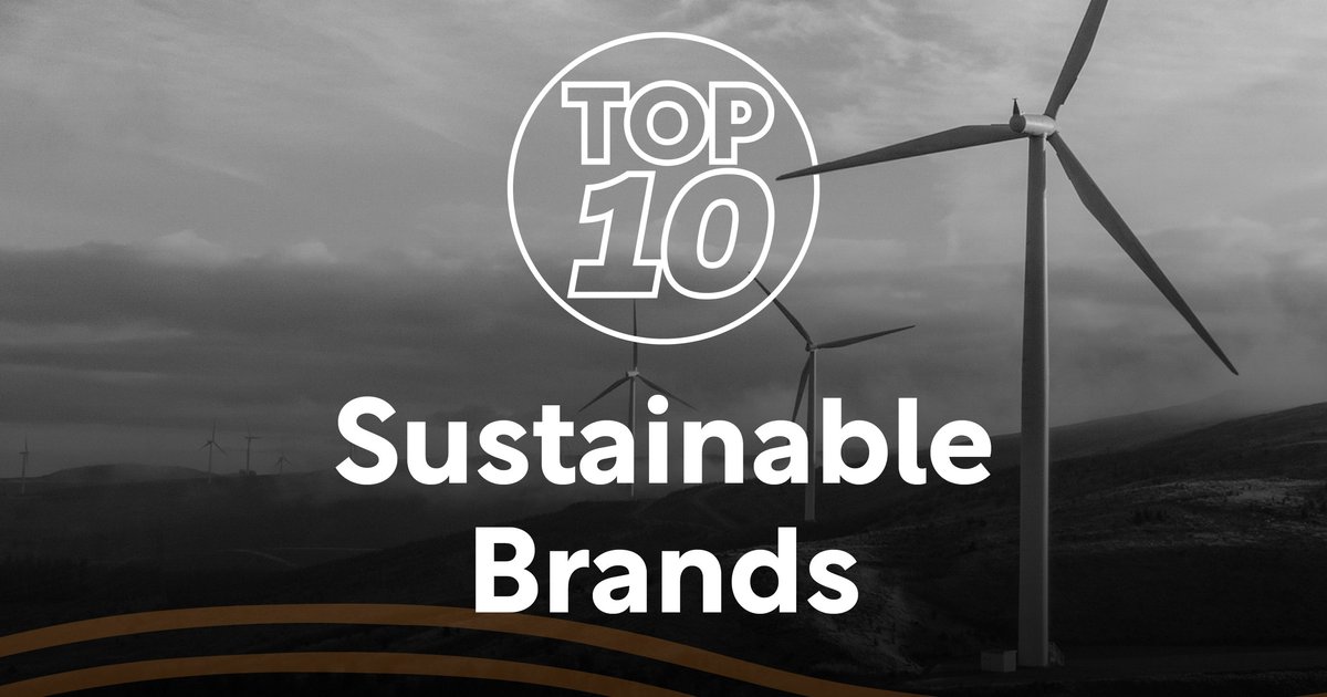 Top 10: Sustainable Brands | Sustainability Magazine