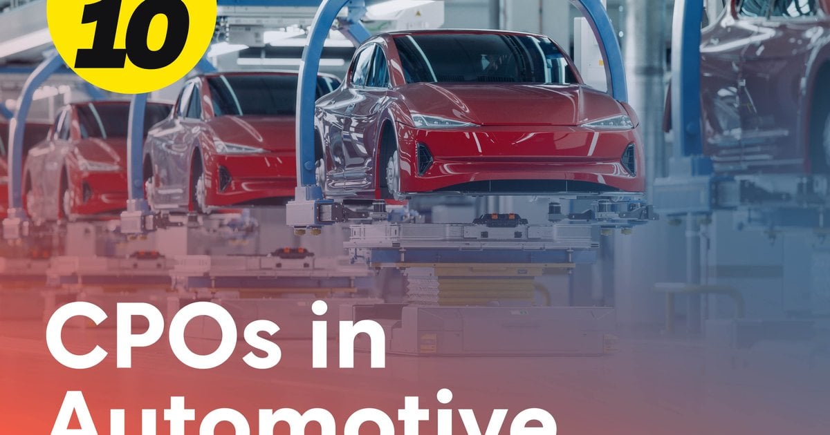 Top 10: CPOs in Automotive | Procurement Magazine