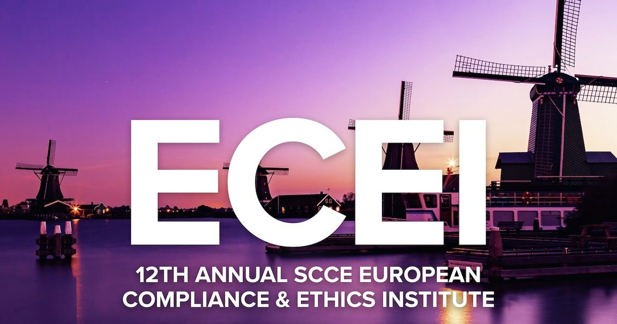 12th Annual European Compliance & Ethics Institute | Supply Chain Magazine