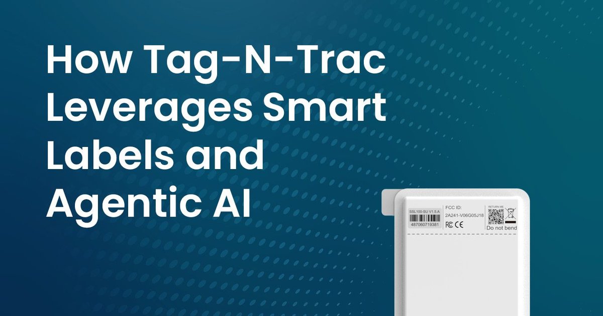 How Tag-N-Trac Leverages Smart Labels and Agentic AI | Procurement Magazine