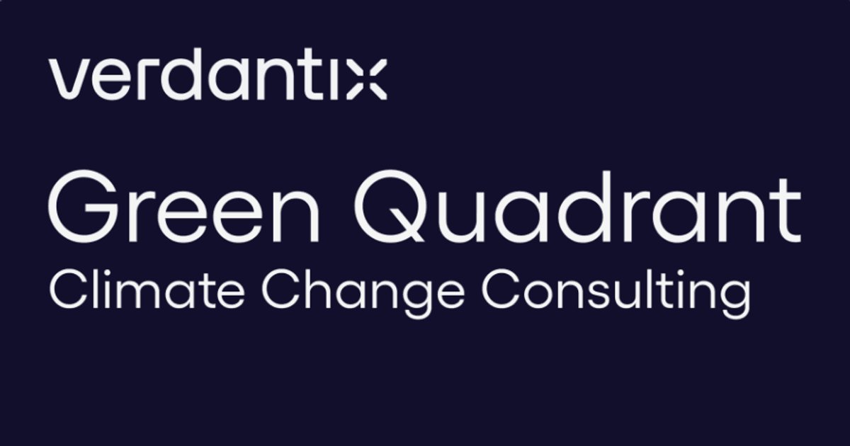 Verdantix: The Seven Best Climate Change Consultancies 2025 | Sustainability Magazine