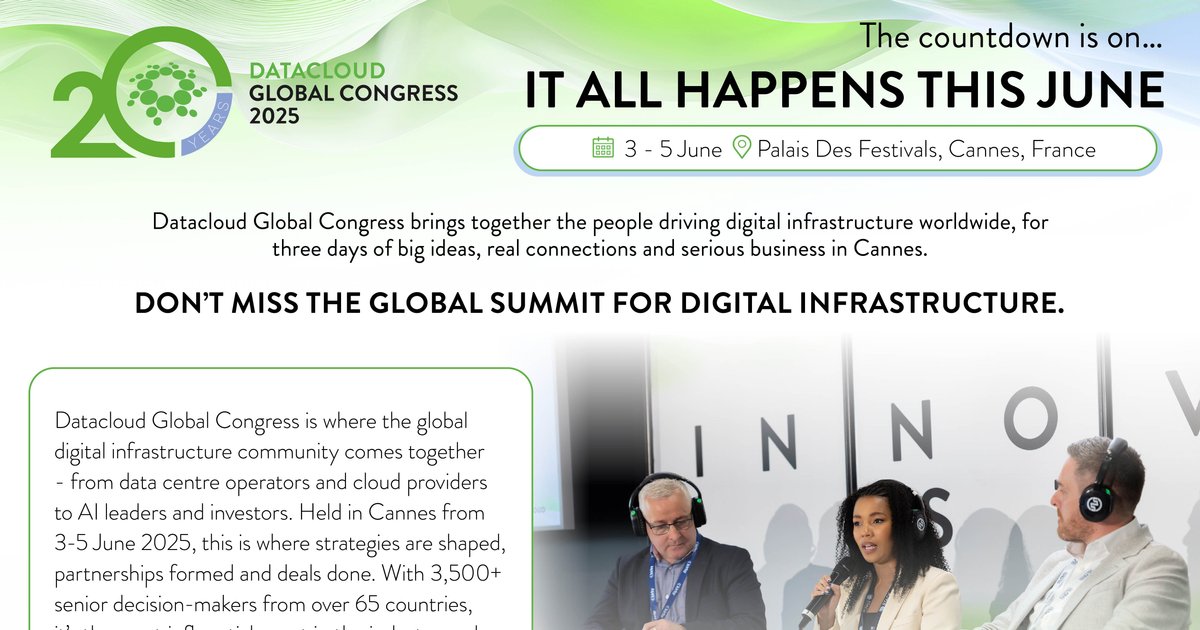 Datacloud Global Congress 2025 | Data Centre Magazine