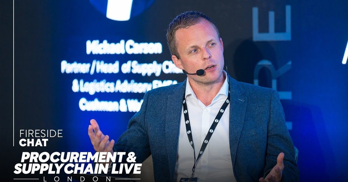 Exclusive Video: Michael Carson, Cushman & Wakefield | Procurement Magazine