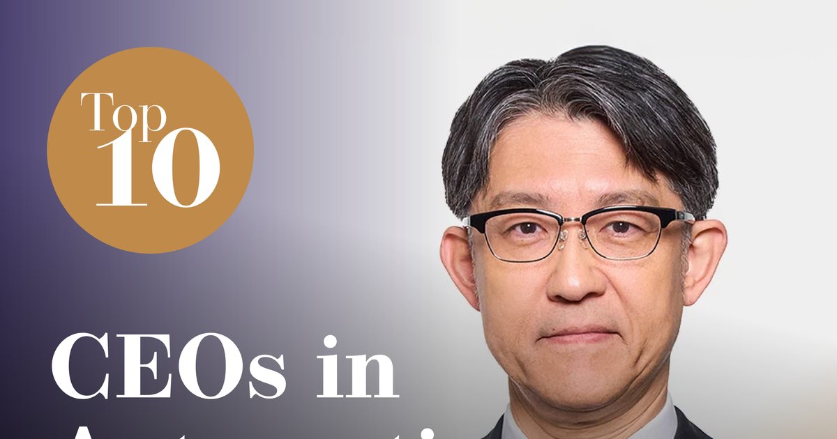 Top 10: CEOs in Automotive and EVs | Business Chief