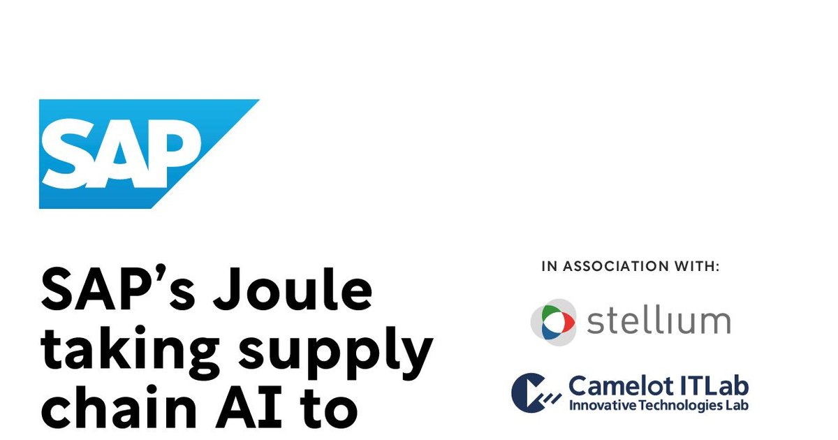 SAP’s Joule taking supply chain AI to the next level | Sustainability ...