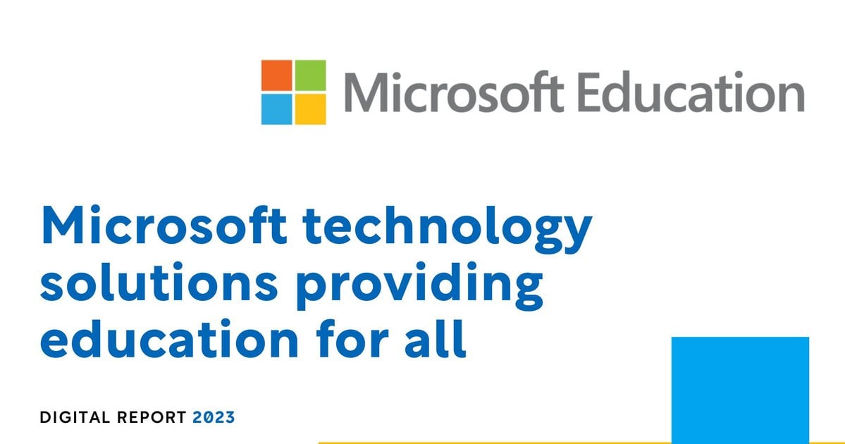 Microsoft technology solutions providing education for all | Technology ...