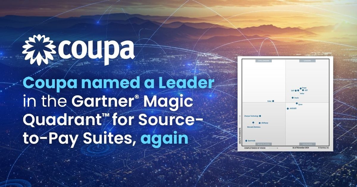 Why Coupa is a Source-to-Pay Leader | Procurement Magazine