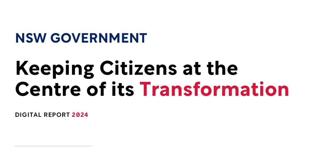 NSW DPHI: Making Citizens Central to Its Transformation ...