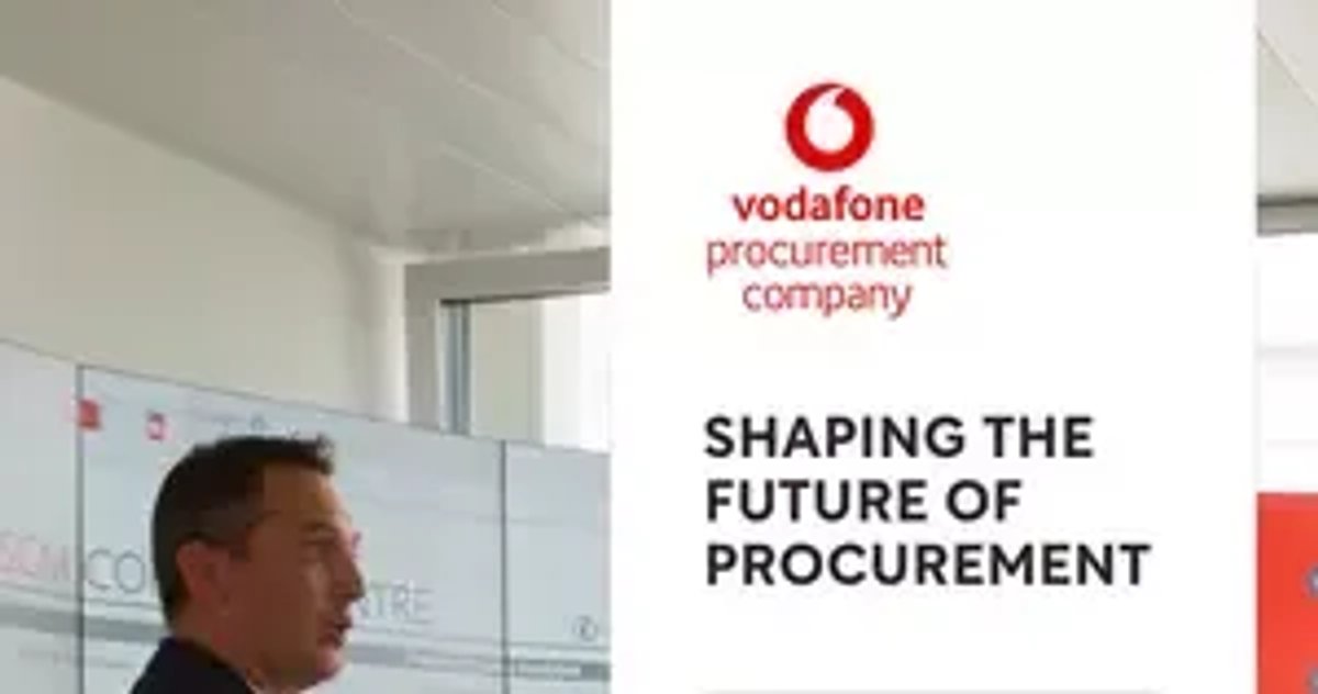 Vodafone: Defining the Future of Procurement Leadership | Procurement ...