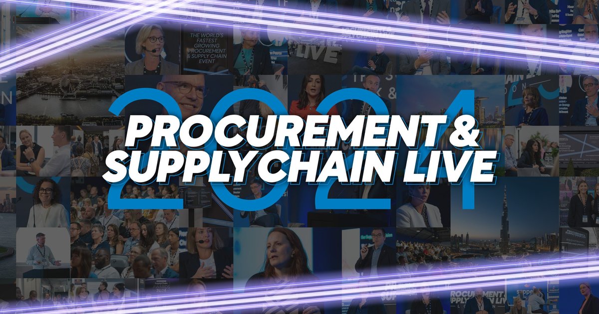 Showcase Your Brand at Procurement & Supply Chain LIVE 2024 | Supply ...