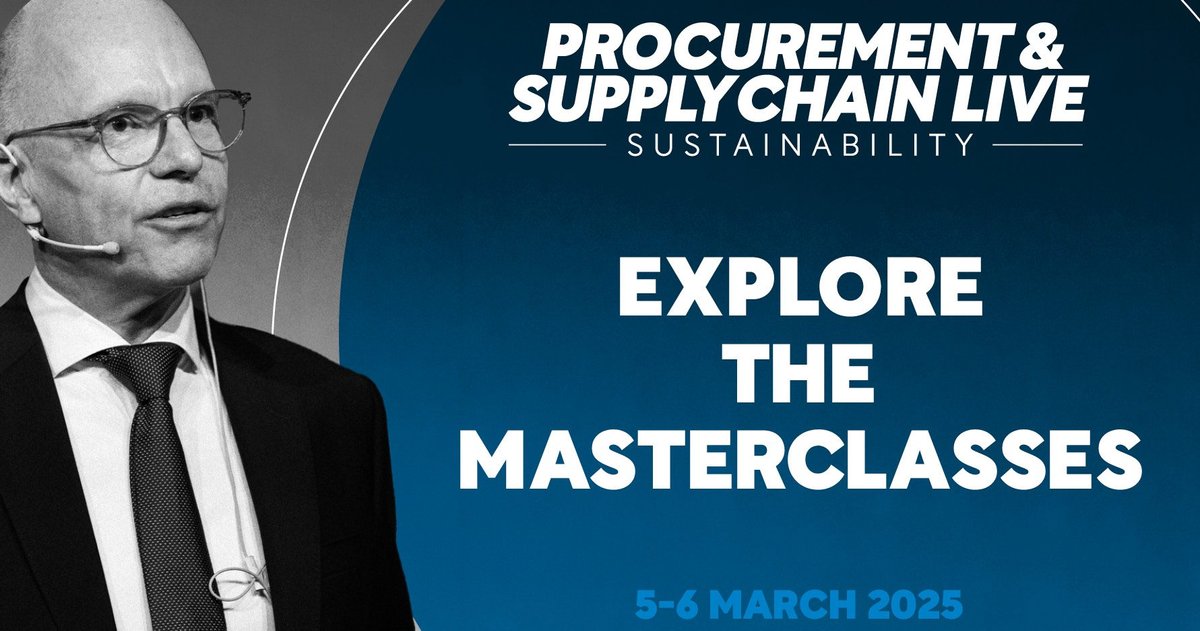 PSC LIVE: Sustainability -- Discover the Masterclasses | Procurement ...