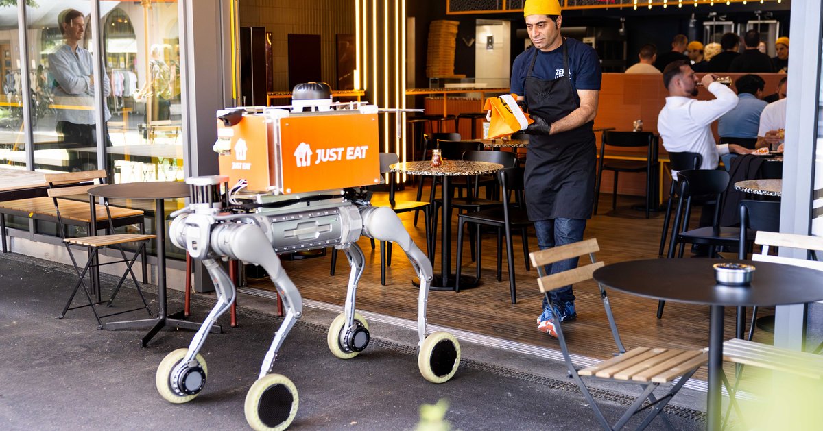 Just Eat: Testing Physical AI Robots for Food Delivery | AI Magazine