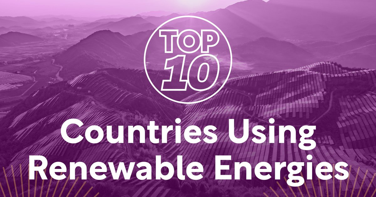 Top 10: Countries Using Renewable Energies | Energy Magazine