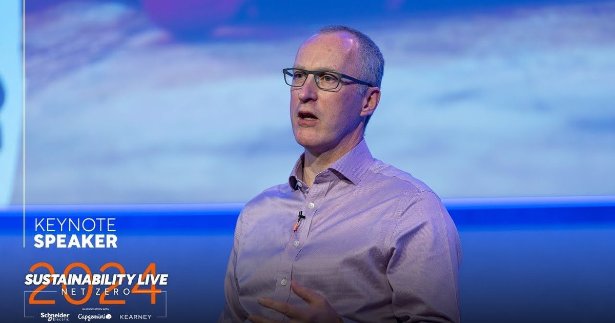 Sustainability LIVE: Net Zero – Verdantix CEO, Keynote | Sustainability ...