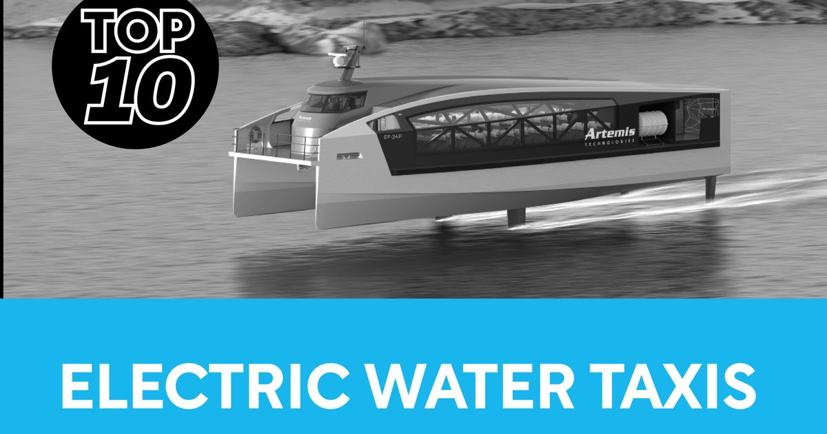 Top 10: Electric Water Taxis | EV Magazine