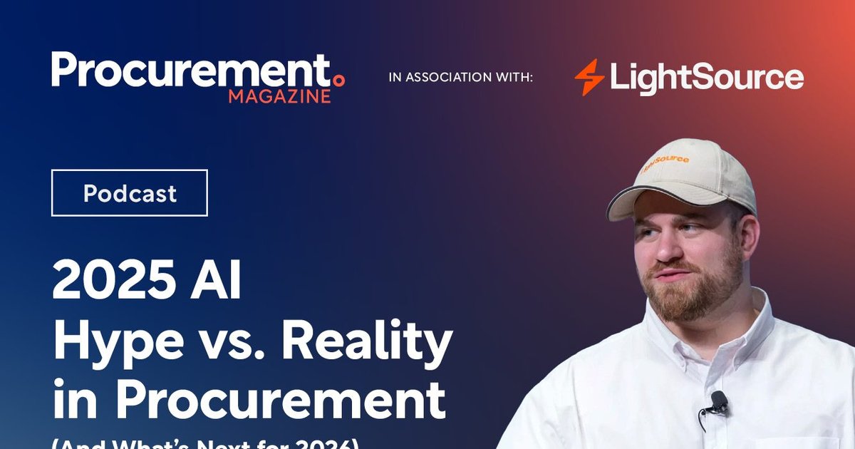 2025 AI Hype vs. Reality in Procurement | Procurement Magazine