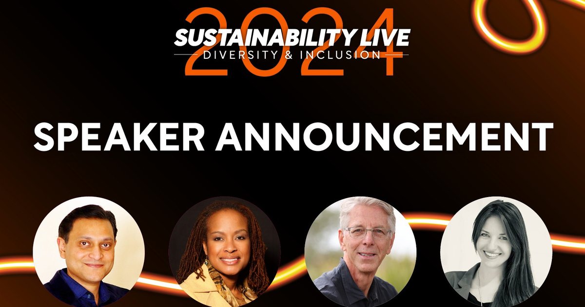 Sustainability LIVE: D&I Welcomes Four New Exec Speakers | Sustainability Magazine