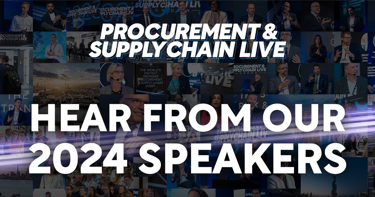 P&SC LIVE 2024: Hear From Our Past Speakers | Procurement Magazine