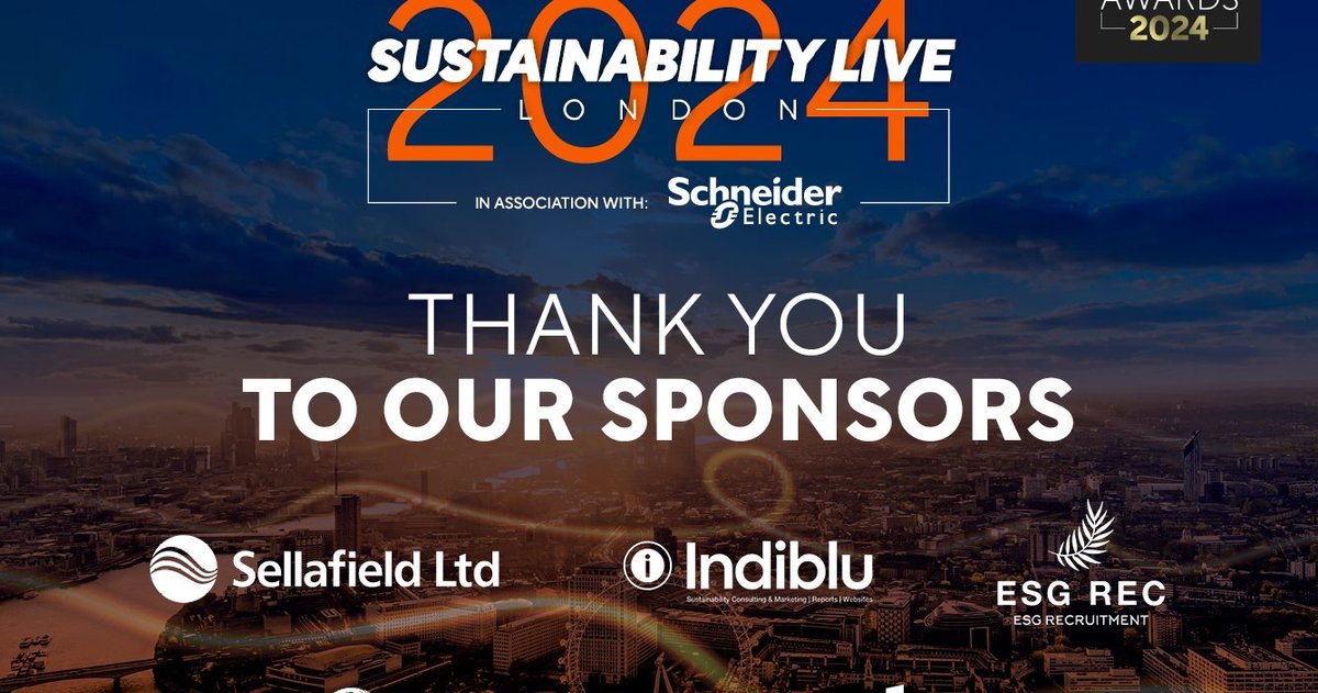 Sustainability LIVE London Announces Five New Sponsors | Sustainability ...