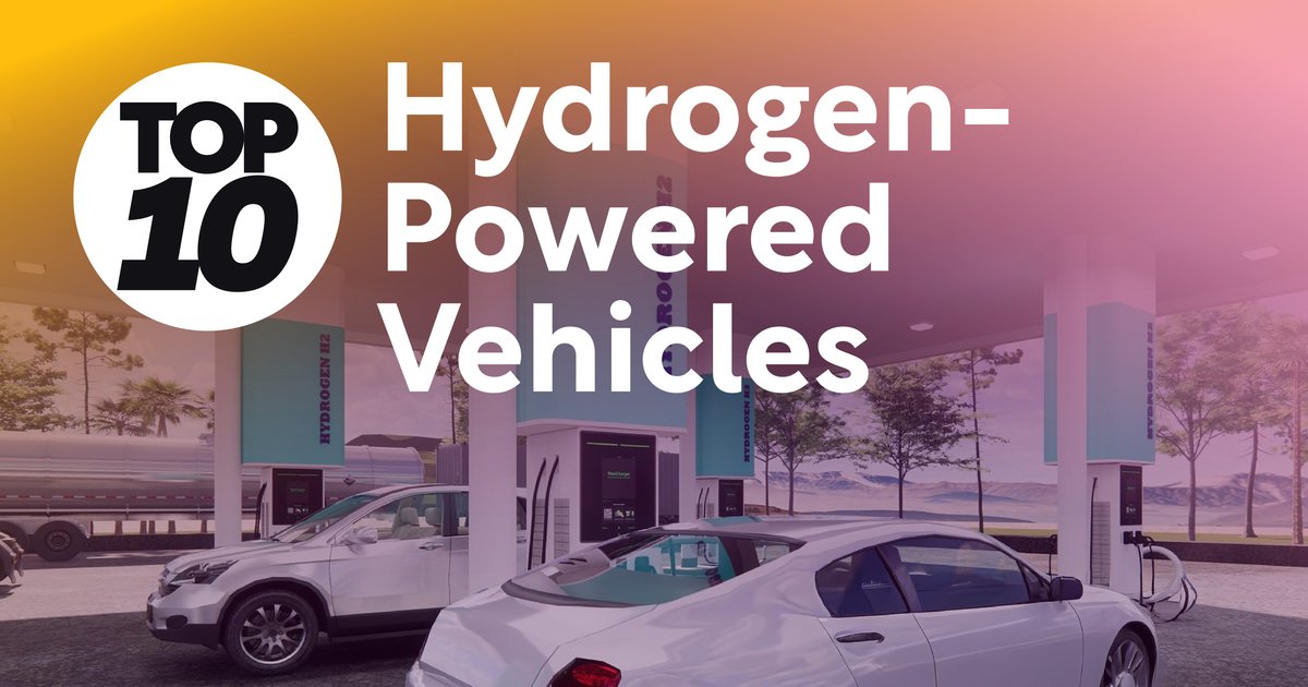 Top 10: Hydrogen-Powered Vehicles | Energy Digital