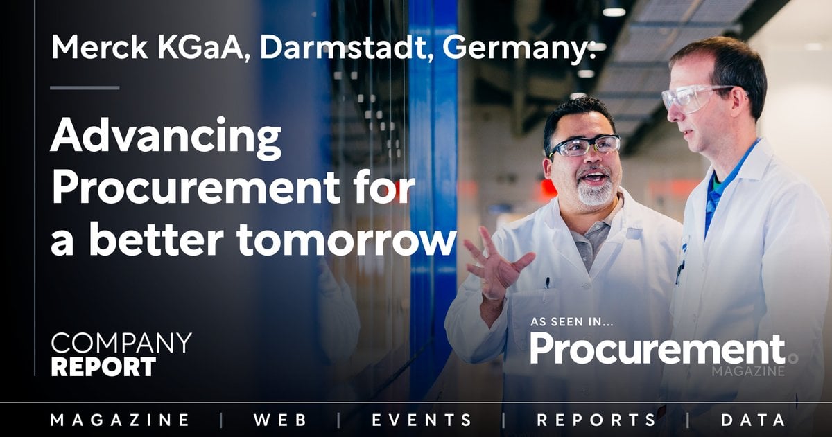 Merck: Advancing Procurement for a Better Tomorrow | Procurement Magazine