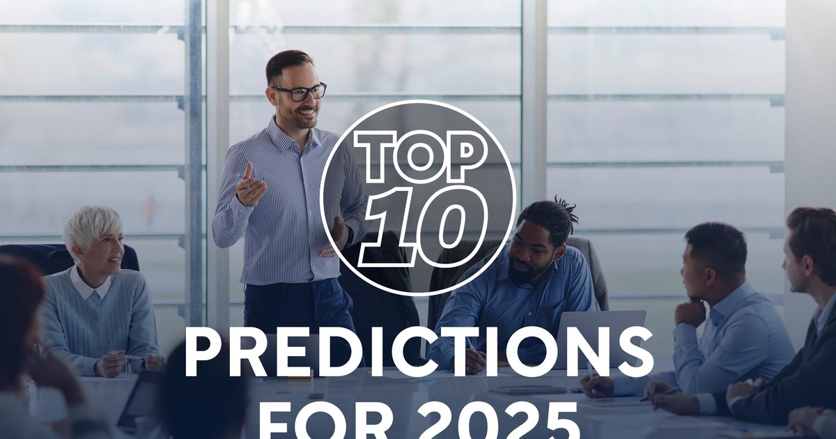 Top 10: Predictions for 2025 | Procurement Magazine