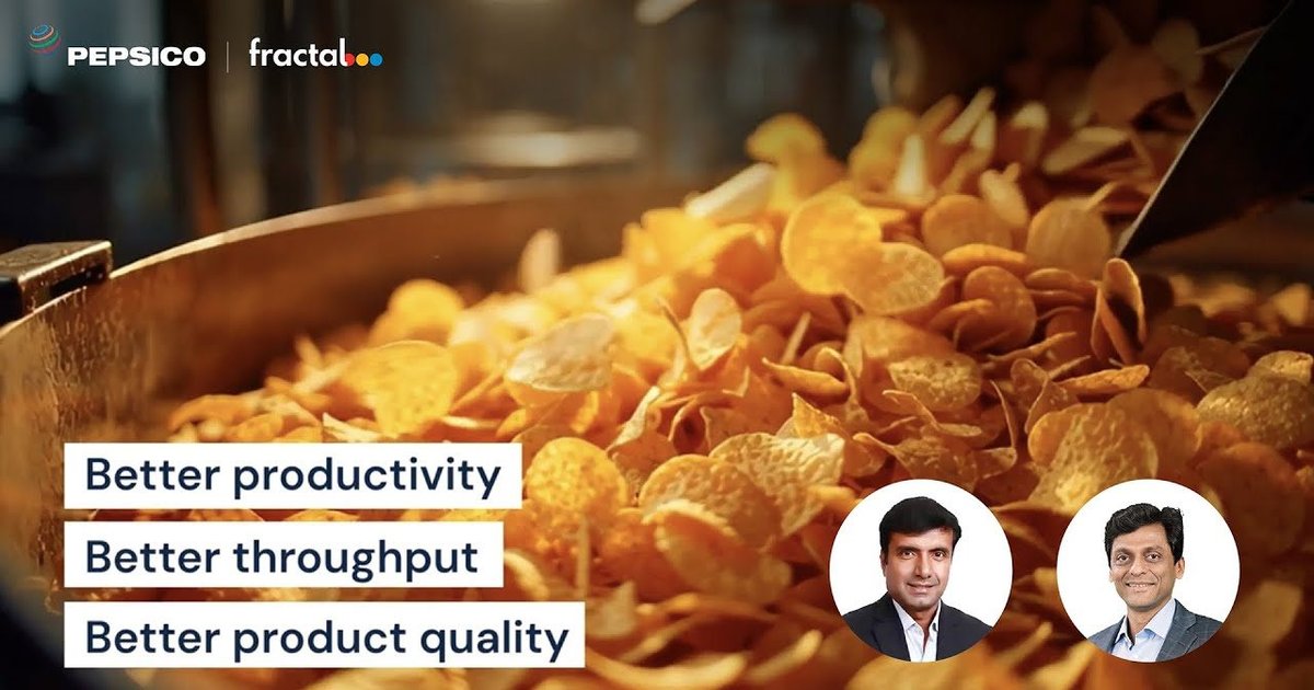 PepsiCo x Fractal AI Partnership Transforms Manufacturing | Technology ...