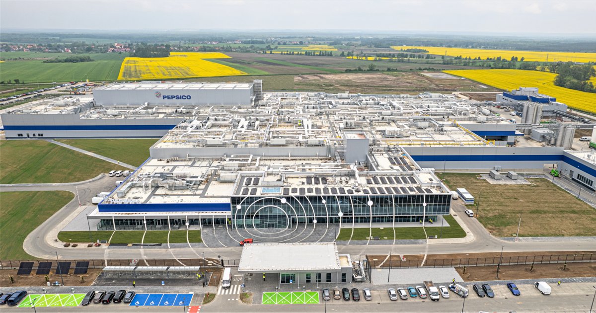 PepsiCo unveils its most sustainable European factory | Food and Drink ...