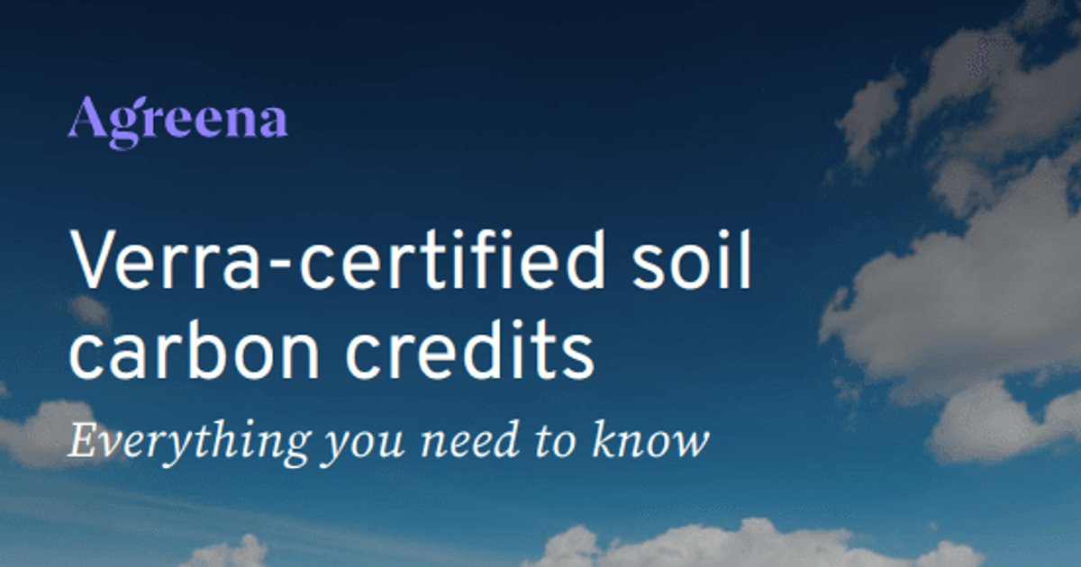 Agreena: Verra-certified soil carbon credits | Sustainability Magazine