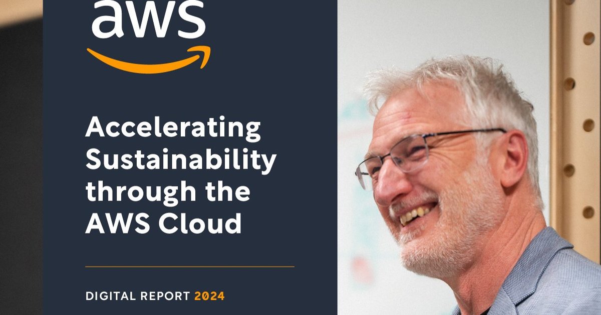 Accelerating Sustainability through the AWS Cloud | AI Magazine