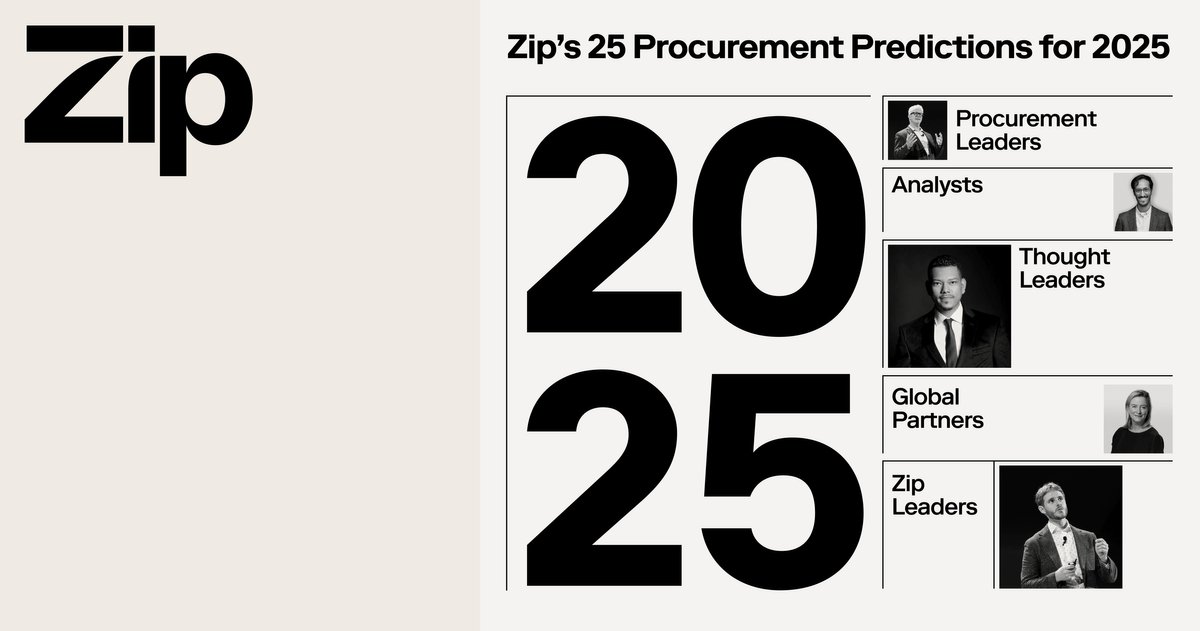 What Zip believes 2025 will have in store for Procurement | Procurement Magazine