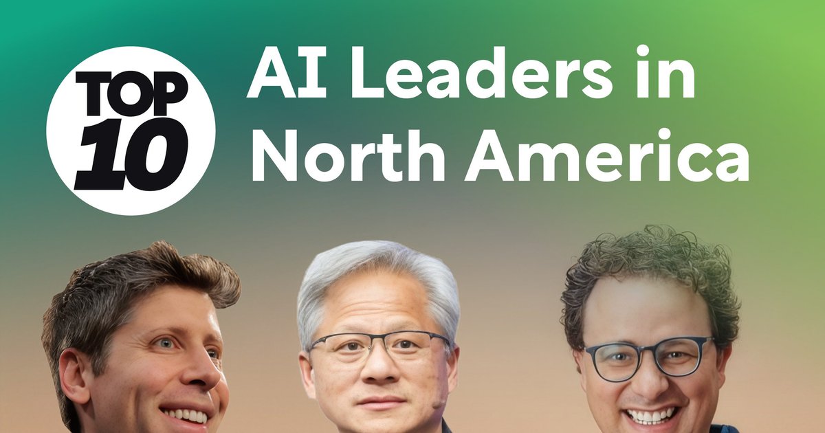 Top 10: AI Leaders in North America | AI Magazine