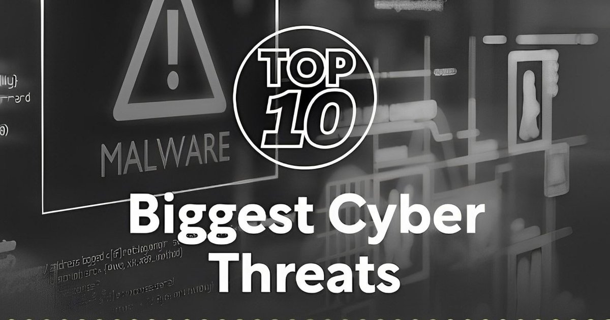 Top 10: Biggest Cyber Threats | Cybersecurity Magazine