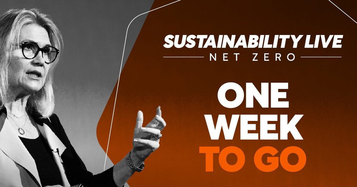 Sustainability LIVE: Net Zero 2025 - One Week to Go | Sustainability ...