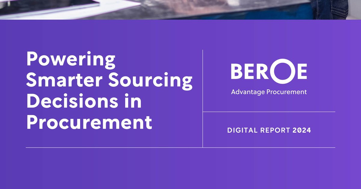 Beroe: Powering Smarter Sourcing Decisions in Procurement | Procurement Magazine