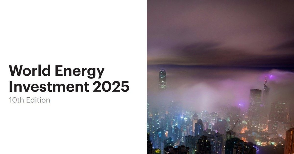 IEA Report: 2025 Clean Energy Investment to Reach US$2.2tn ...
