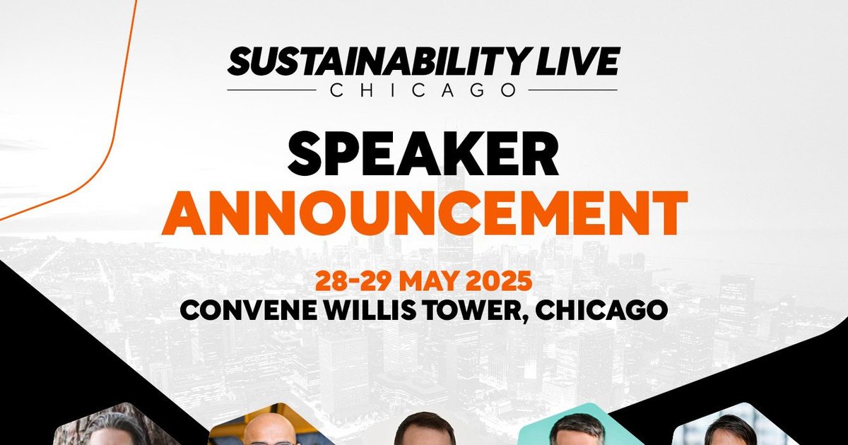 Meet Five New Speakers for Sustainability LIVE Chicago | Sustainability ...
