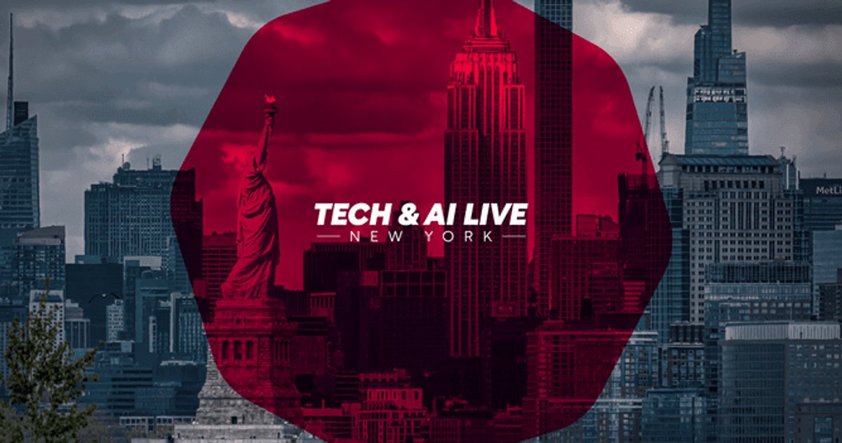 Coming Soon: One Month to Go until Tech & AI LIVE New York | Technology ...