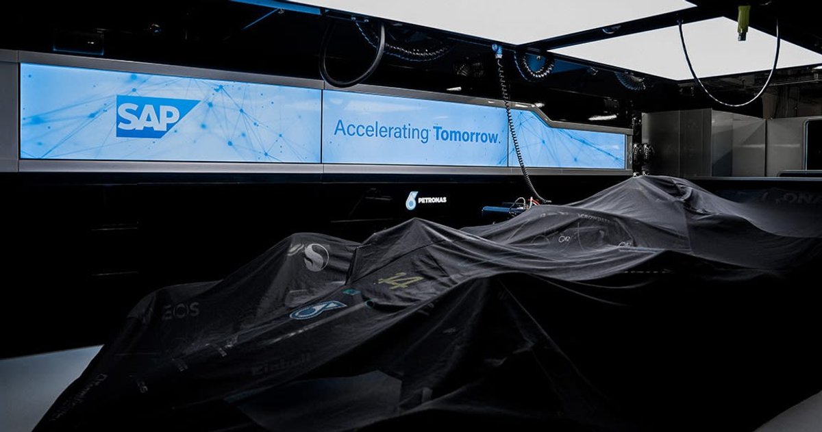 SAP & Mercedes F1 to drive efficiency on and off the track | Technology ...