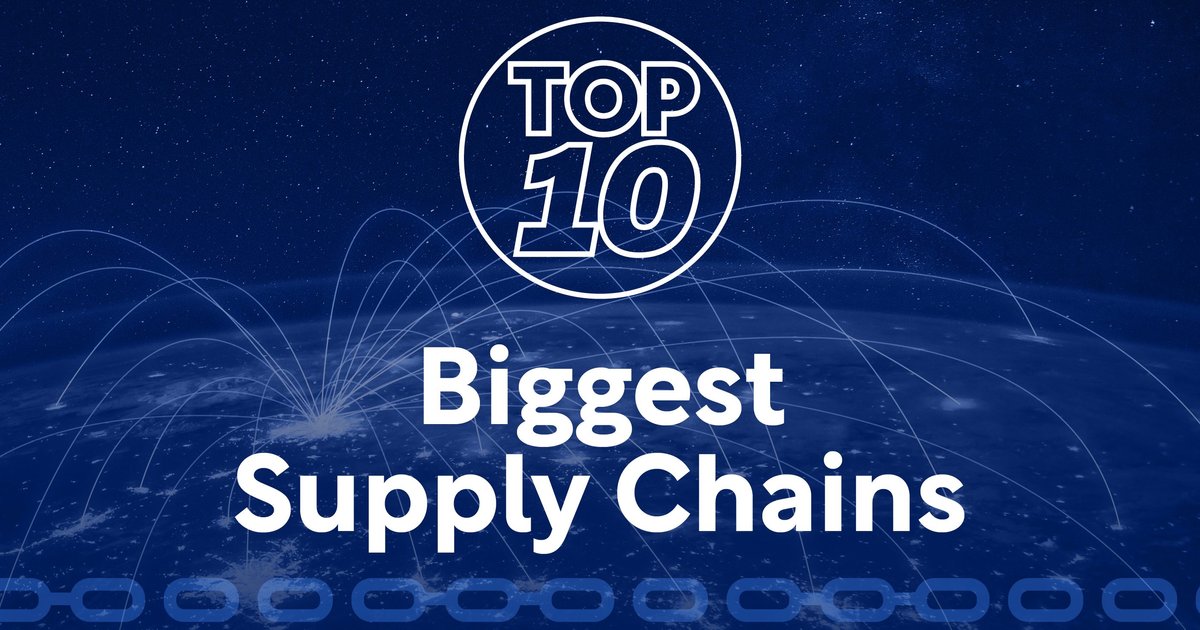 Top 10: Biggest Supply Chains | Supply Chain Magazine