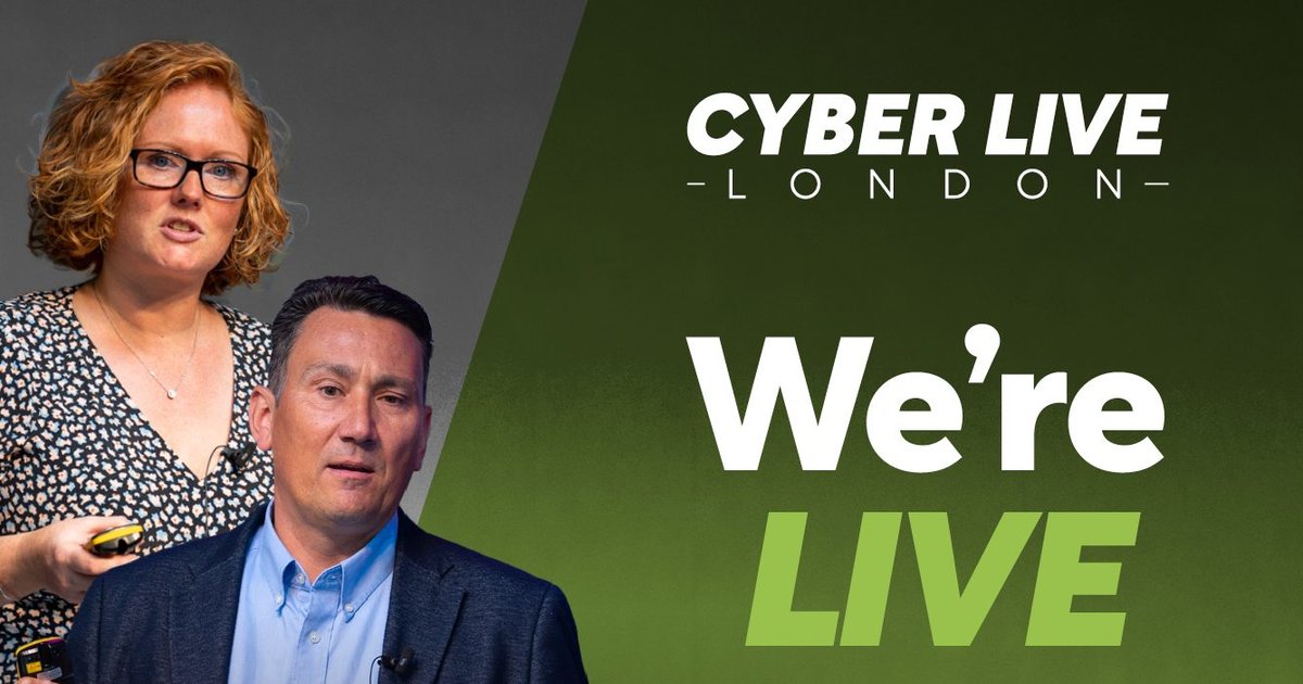 Cyber LIVE London 2025: WE'RE LIVE | Cybersecurity Magazine
