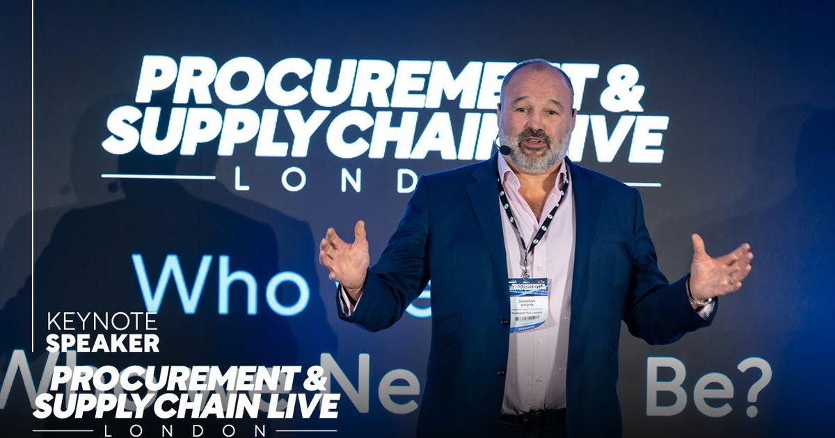 Exclusive Video: P&SC LIVE - Jonathan Wharfe, TfL | Procurement Magazine