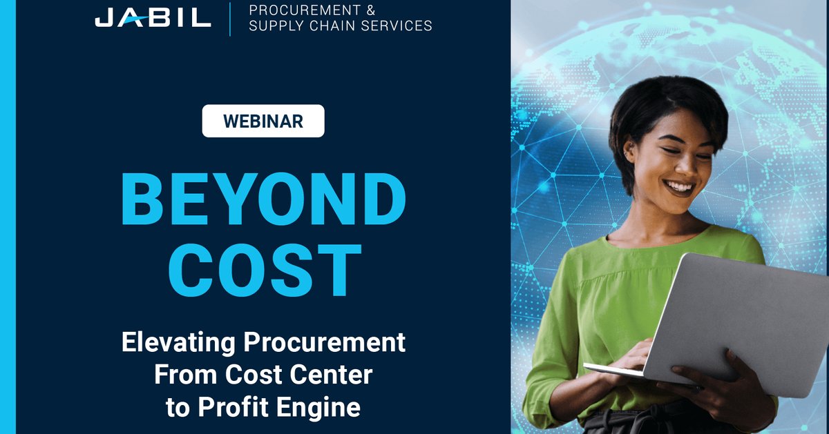 Jabil: Transforming Procurement into Strategic Profit Engine | Supply ...