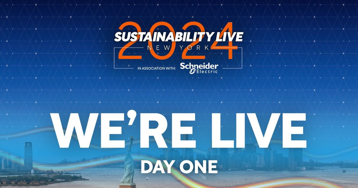 We’re LIVE: Sustainability LIVE New York – Day 1 | Sustainability Magazine