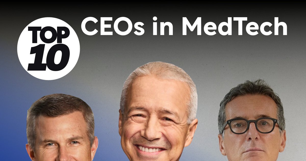 Top 10: CEOs in MedTech | Healthcare Digital
